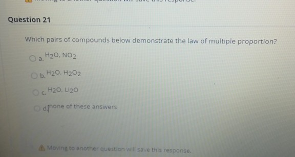 Solved Question 21 Which pairs of compounds below | Chegg.com