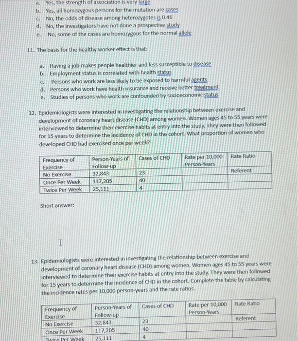 Solved 3. The following table shows data describing | Chegg.com