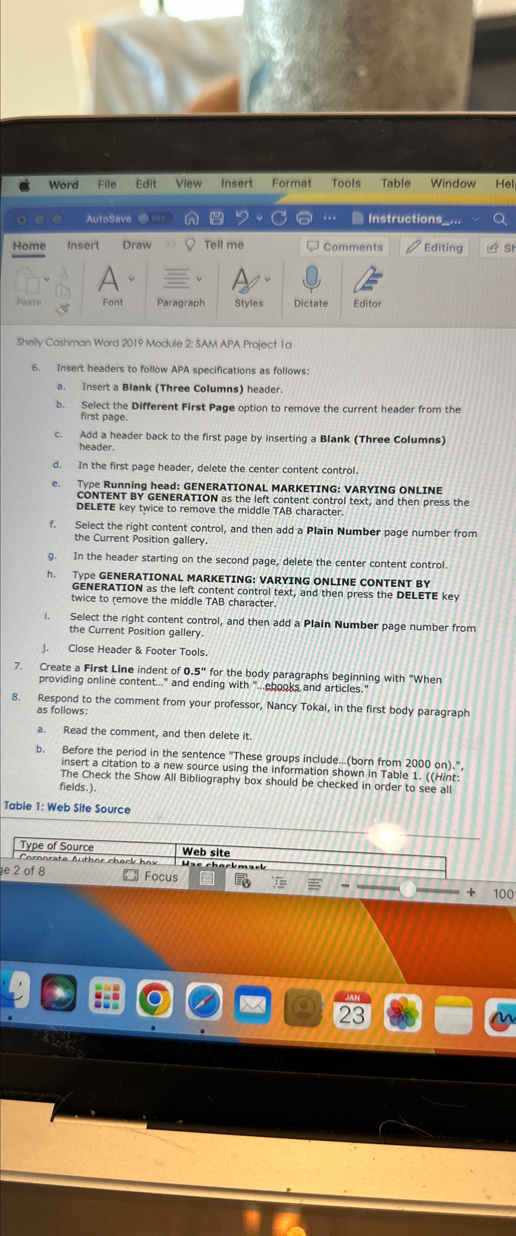 Solved & Word File Edit View Insert Format Tools Table | Chegg.com