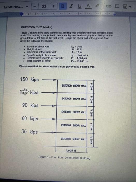 QUESTION 1 (25 Marks) Figures 2a to 2c are the | Chegg.com