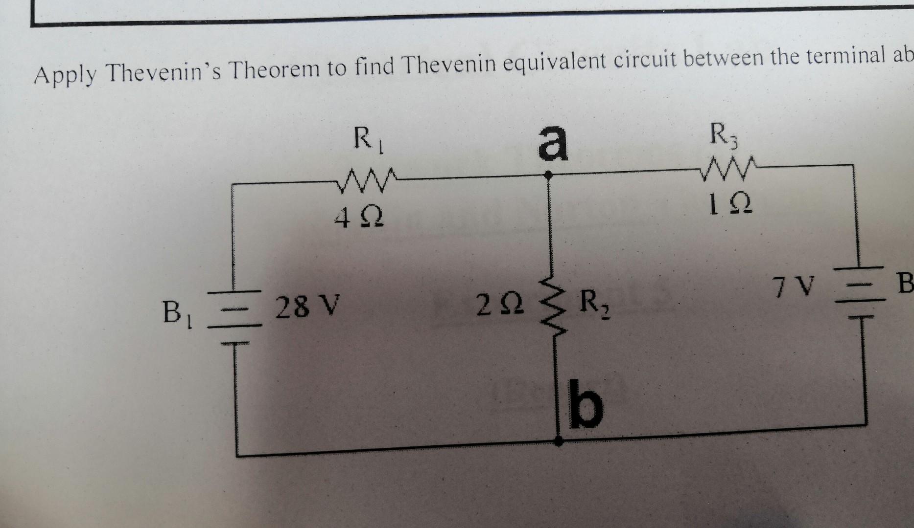 Solved Apply Thevenin's Theorem to find Thevenin equivalent | Chegg.com Solved Apply Thevenin's Theorem to find Thevenin equivalent | Chegg.com