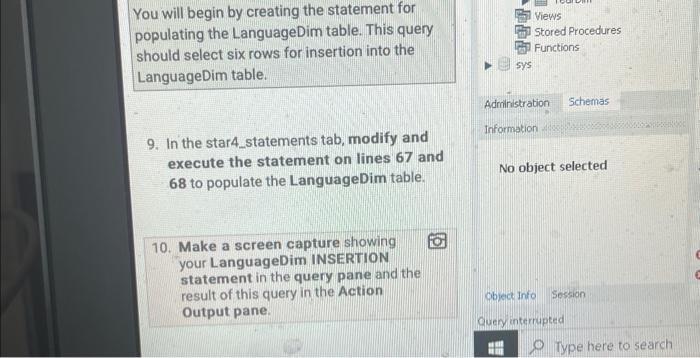 Solved it keeps giving me the eorr "Unkown column 'language' | Chegg.com