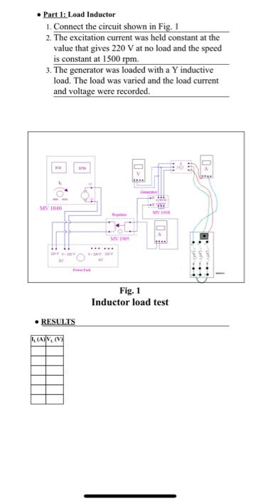 Solved Electrical Machines Lab EXP# 7 SYNCHRONOUS | Chegg.com