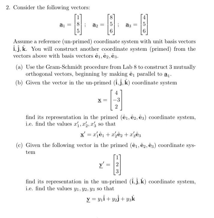Solved Just MATLAB script required for all parts of the | Chegg.com