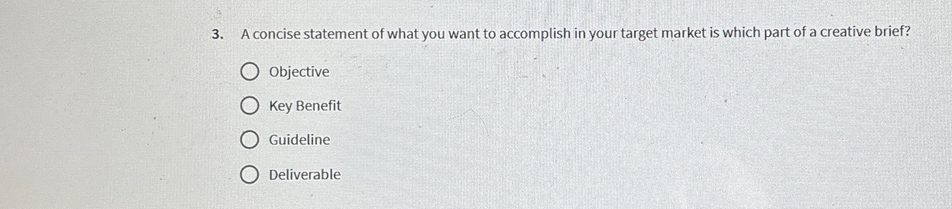 Solved A concise statement of what you want to accomplish in | Chegg.com