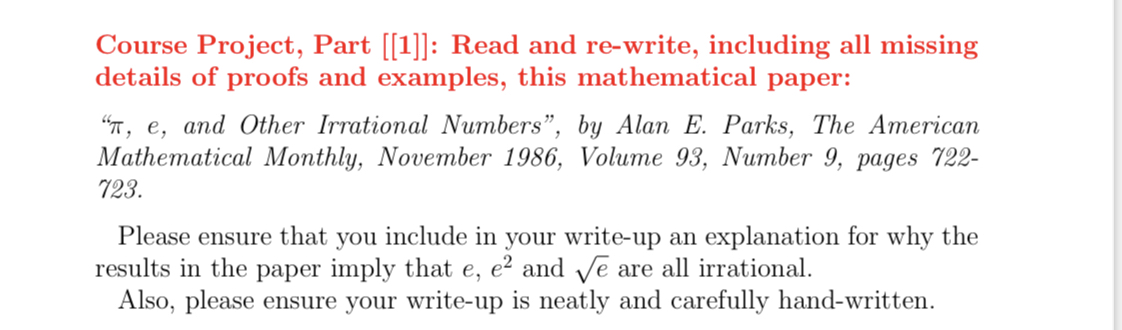 Solved Course Project, Part [[1]]: Read and re-write, | Chegg.com