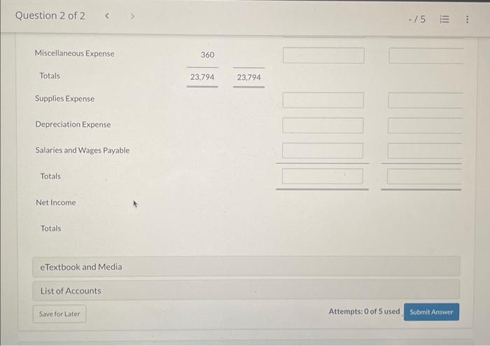 Solved ← AC114 Unit 6 Lab Learning Activity Question 2 of 2 | Chegg.com