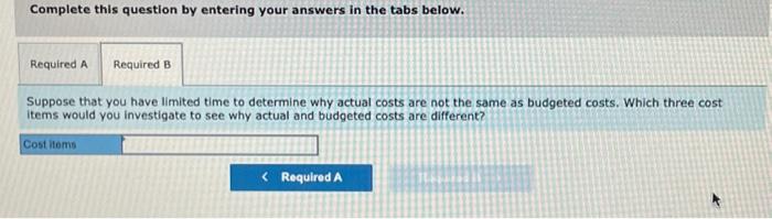 Solved Problem 1-49 (Static) Cost Data for Managerial | Chegg.com