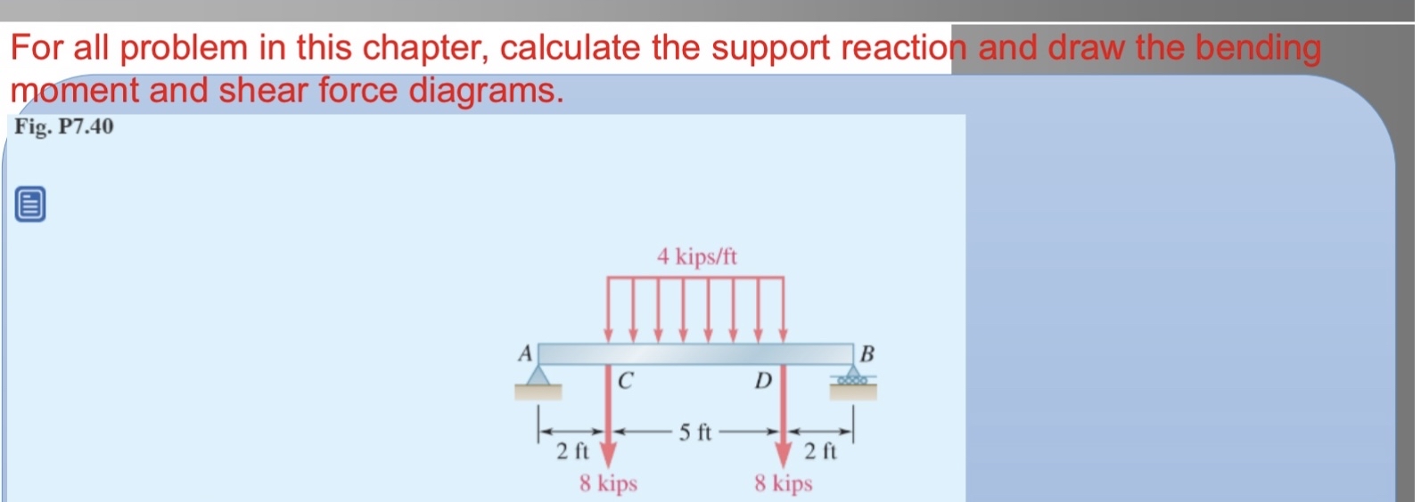Solved For all problem in this chapter, calculate the | Chegg.com