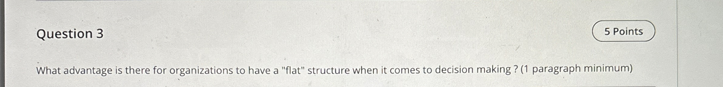 Solved Question 3What advantage is there for organizations | Chegg.com