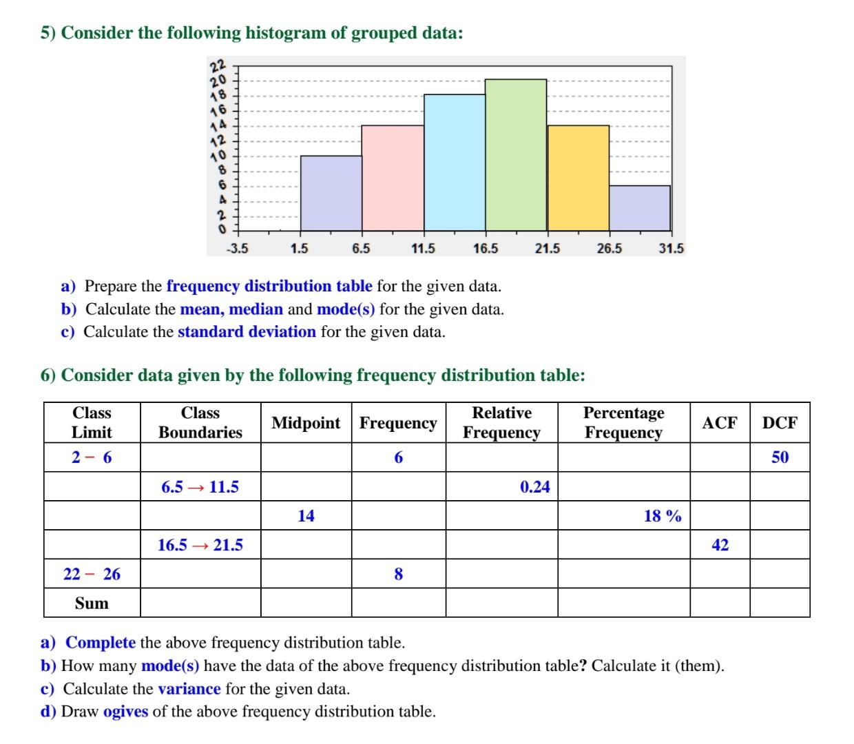 Solved 1) Classify each variable as discrete or continuous | Chegg.com