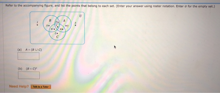 Solved Refer to the accompanying figure, and list the points | Chegg.com