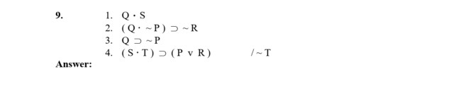 Solved Use the rules of inference to complete the proofs. | Chegg.com