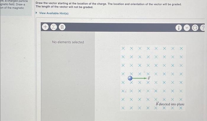 Solved For esch of the situations below, a charged particle | Chegg.com