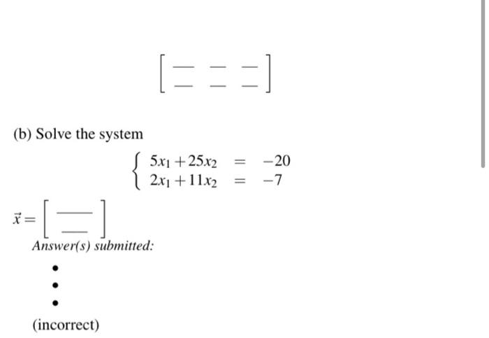 Solved 4. (9 points) (a) Perform the indicated row | Chegg.com