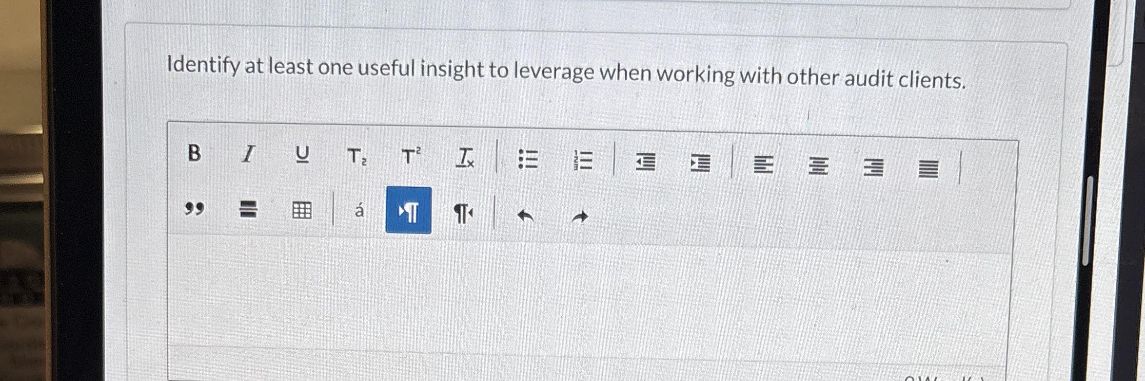 Solved Identify at least one useful insight to leverage when | Chegg.com