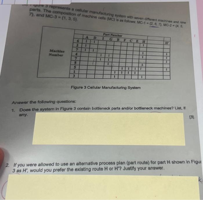 Solved parts 7. and MC−3=(1,3,5) machine cells (MC) is as | Chegg.com