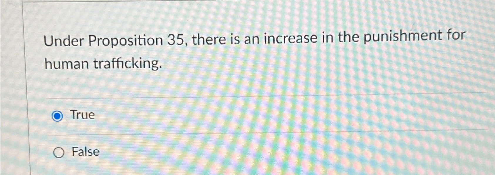 Solved Under Proposition 35, ﻿there is an increase in the | Chegg.com