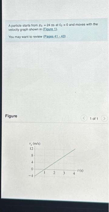 Solved Does this particle have a turning point? If so, at | Chegg.com