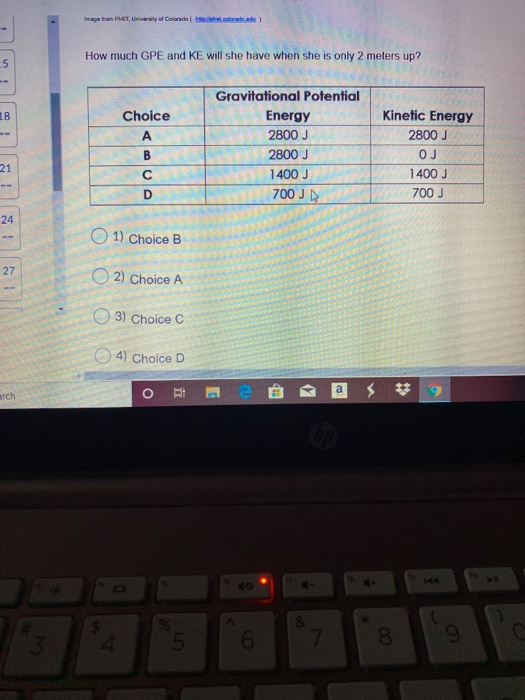 Solved KE = 1/2mv2 PE = mgh W = Fd W P=- 1 The skateboarder | Chegg.com