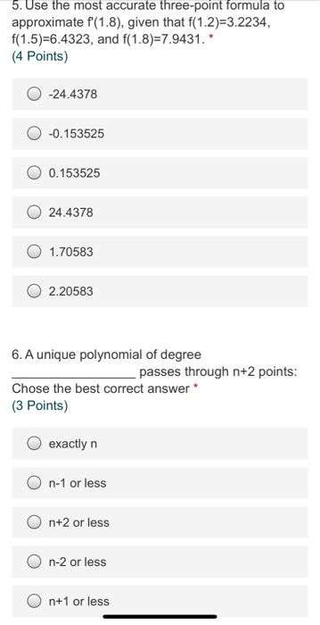 Solved 7. Use four-digit rounding arithmetic to perform | Chegg.com