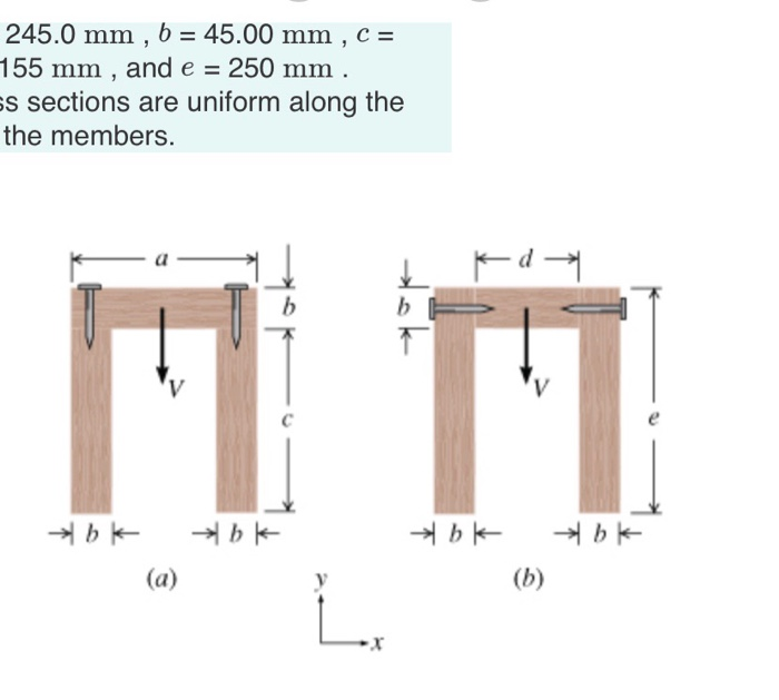 Solved Learning Goal: To analyze two built-up members that | Chegg.com