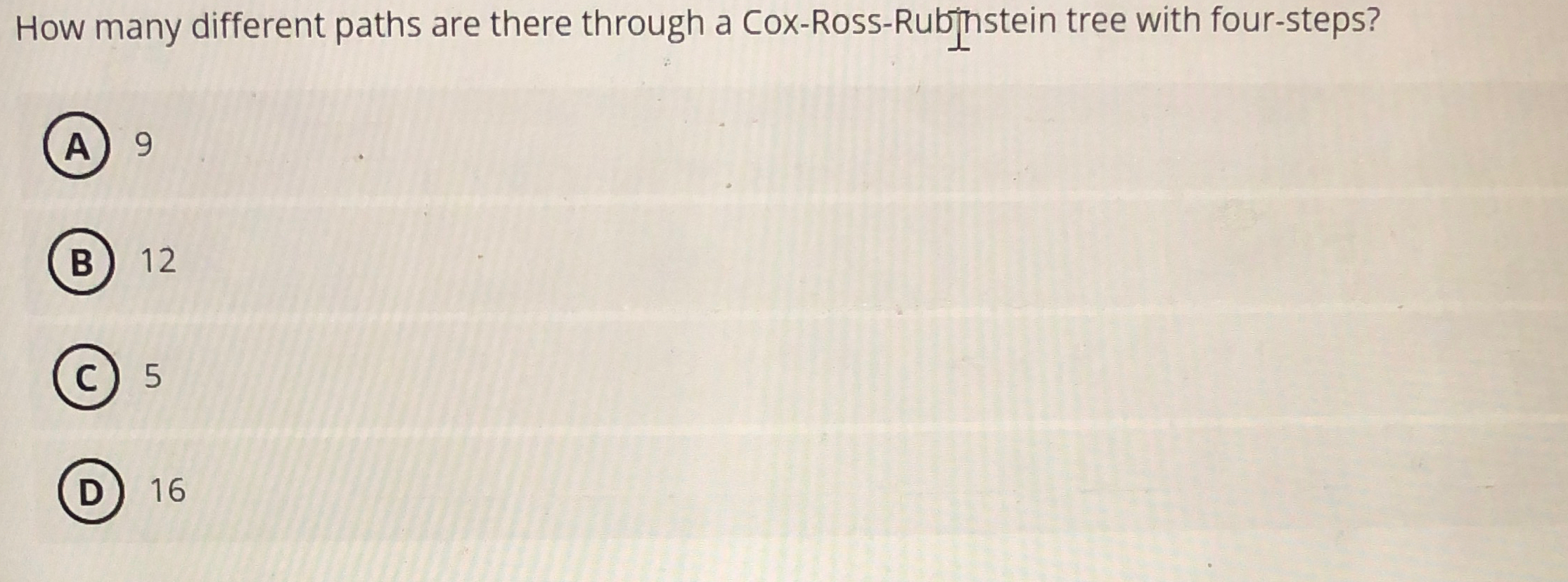 Solved How many different paths are there through a | Chegg.com