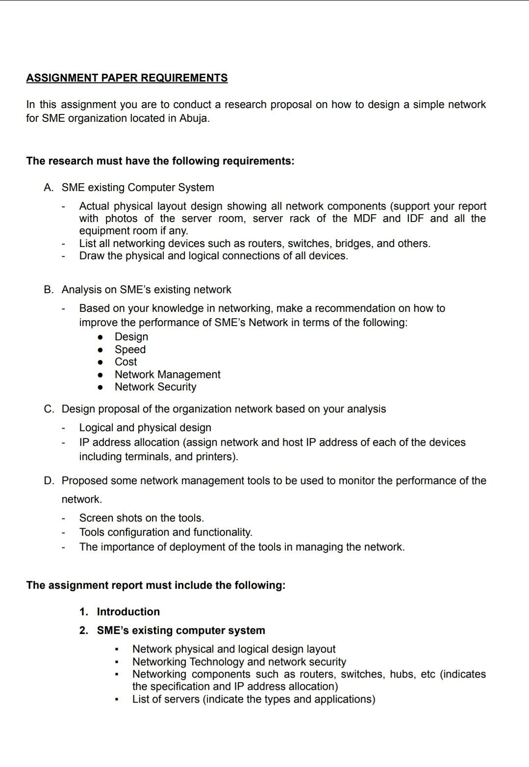 Solved ASSIGNMENT PAPER REQUIREMENTS In this assignment you | Chegg.com