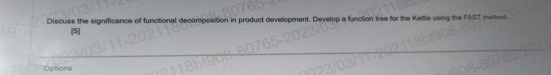 Solved Discuss the significance of functional decomposition | Chegg.com