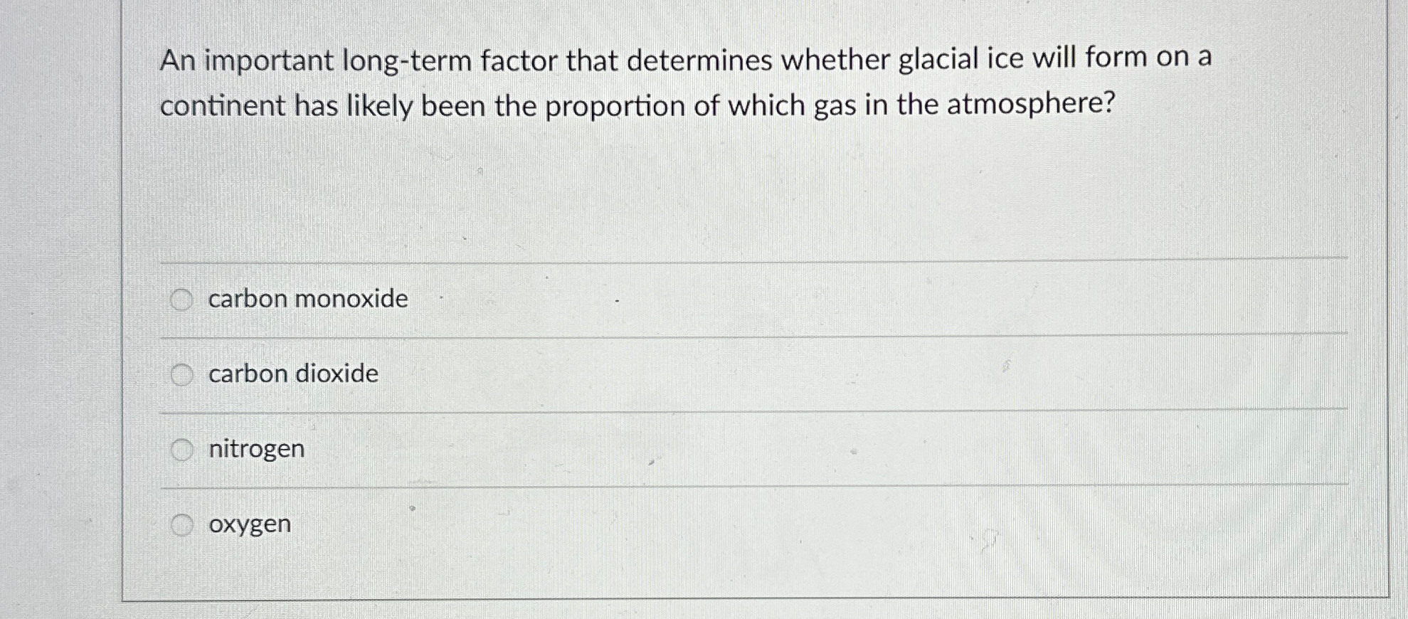 Solved An important long-term factor that determines whether | Chegg.com