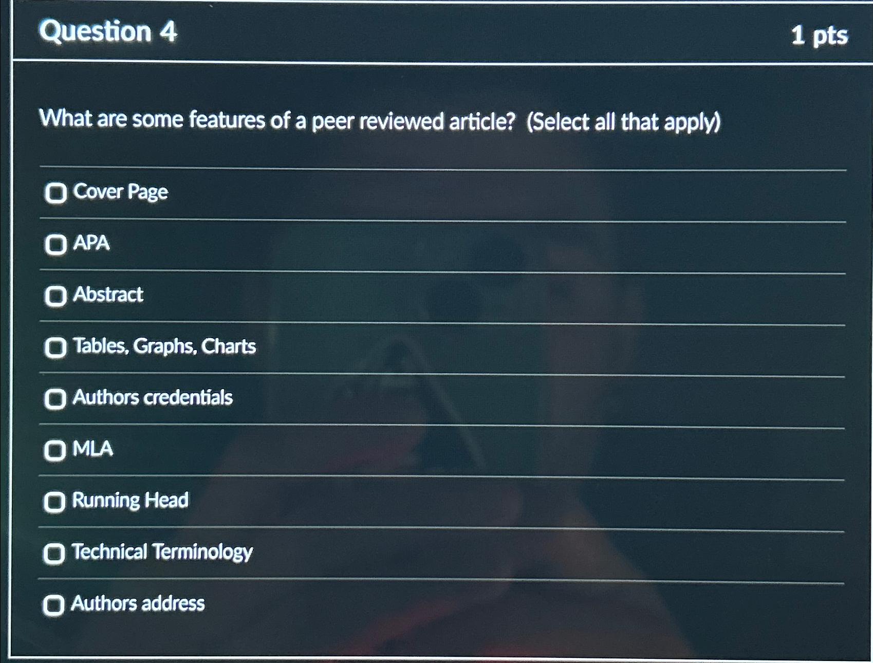 Solved Question 41 ﻿ptsWhat are some features of a peer | Chegg.com