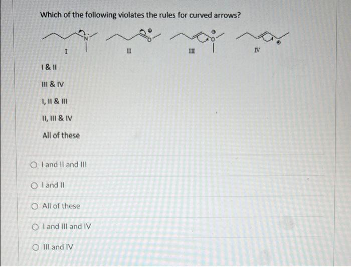 Solved Which of the following violates the rules for curved | Chegg.com