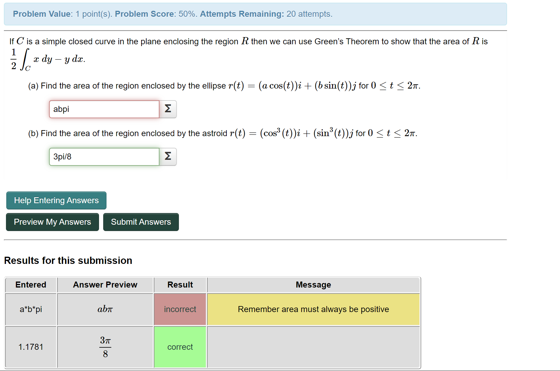Solved If C ﻿is a simple closed curve in the plane enclosing | Chegg.com