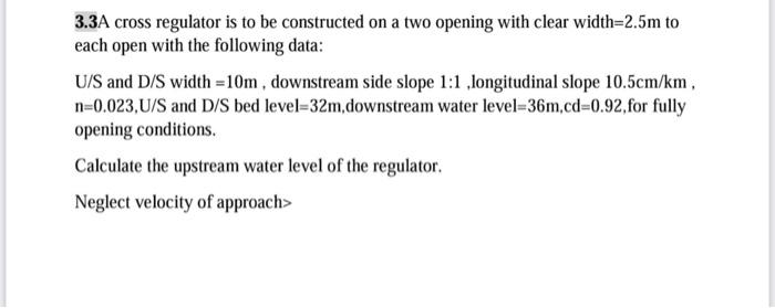 Solved 3.3A cross regulator is to be constructed on a two | Chegg.com