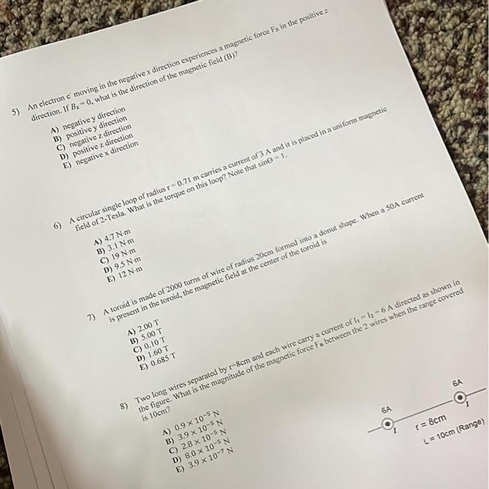 Solved please solve as much as you can asap solve 7 and 8 | Chegg.com Solved please solve as much as you can asap solve 7 and 8 | Chegg.com