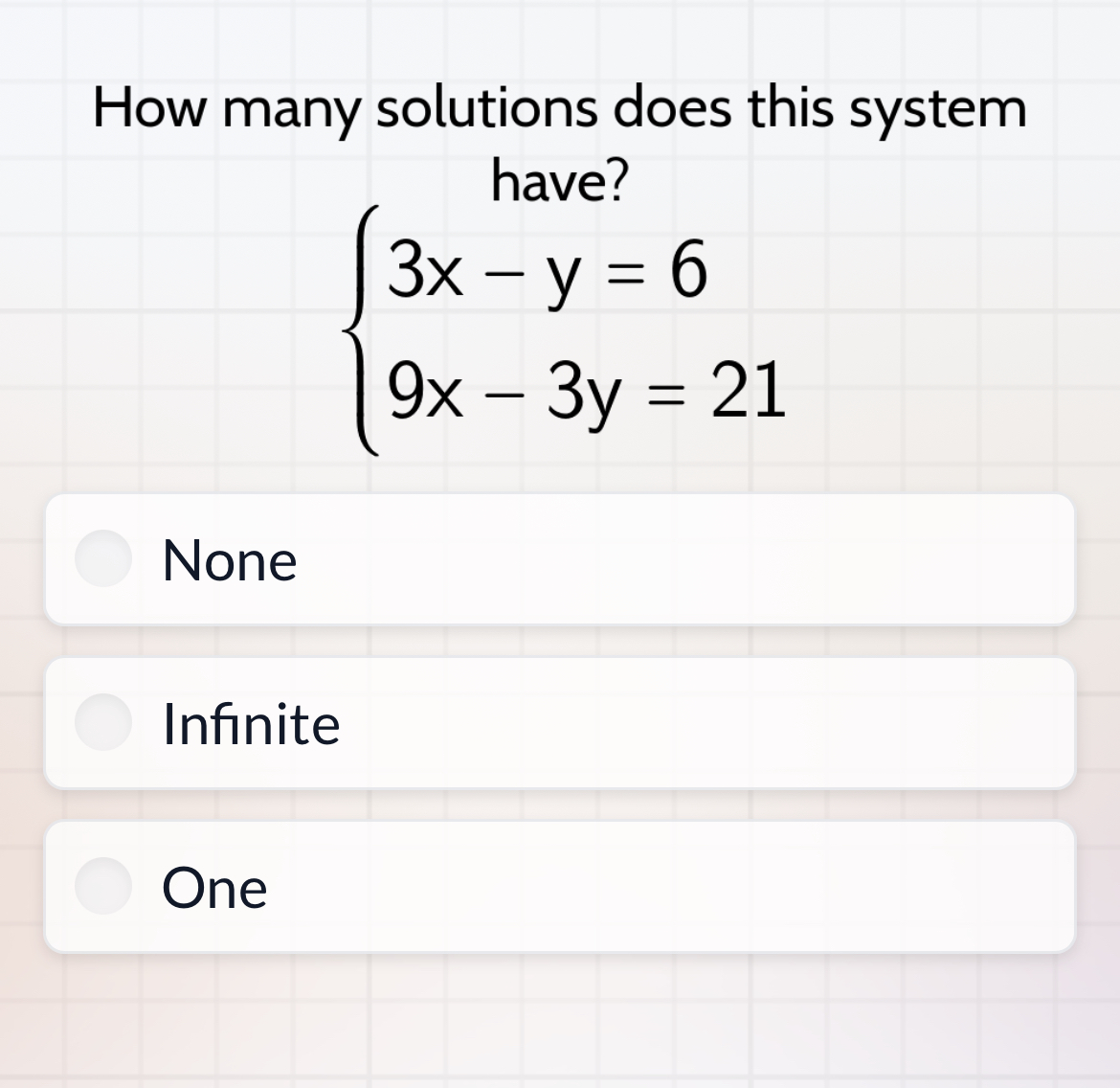 Solved How many solutions does this system | Chegg.com