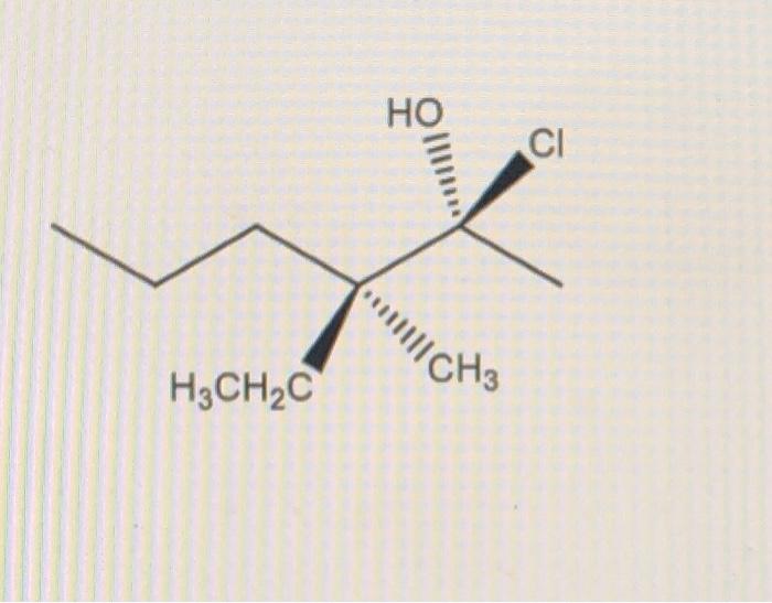 Solved НО CI ( " 'CH3 H3CH2C | Chegg.com