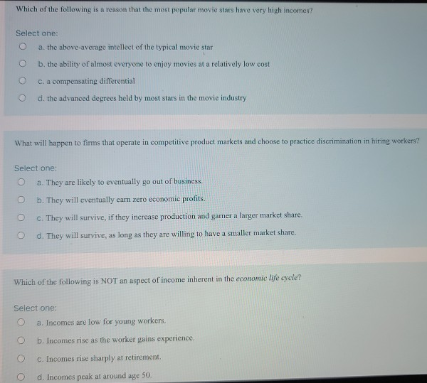 Solved Which of the following is a reason that the most | Chegg.com