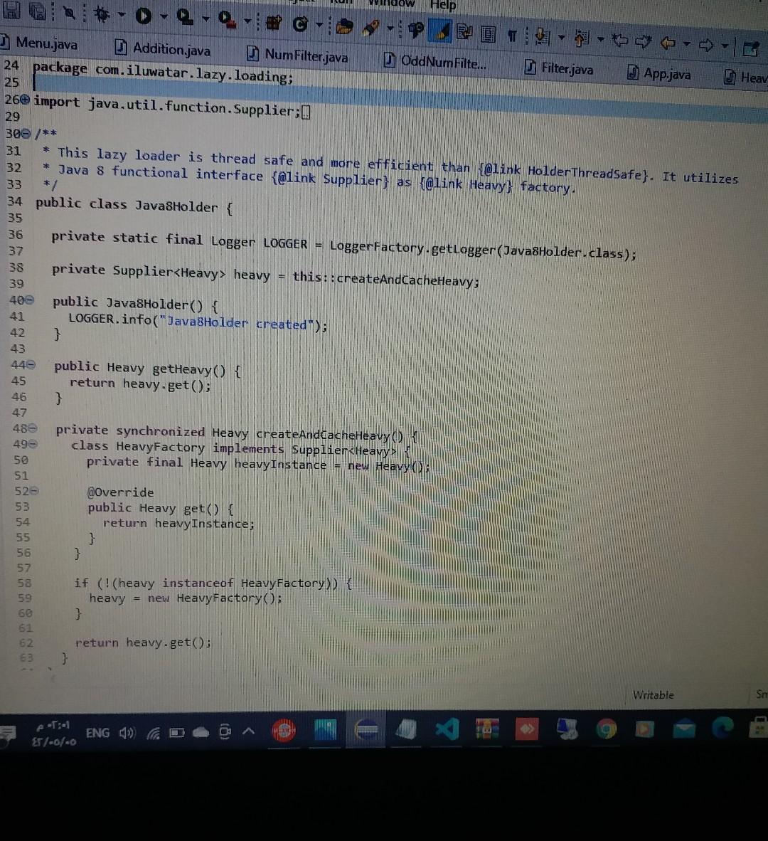 Cow Help Menu.java Addition.java NumFilter.java | Chegg.com