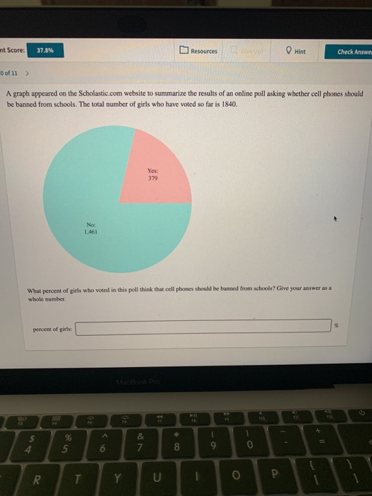 Solved mt Score: 37.8% Resources Hint Check Answers 0 of 11 | Chegg.com