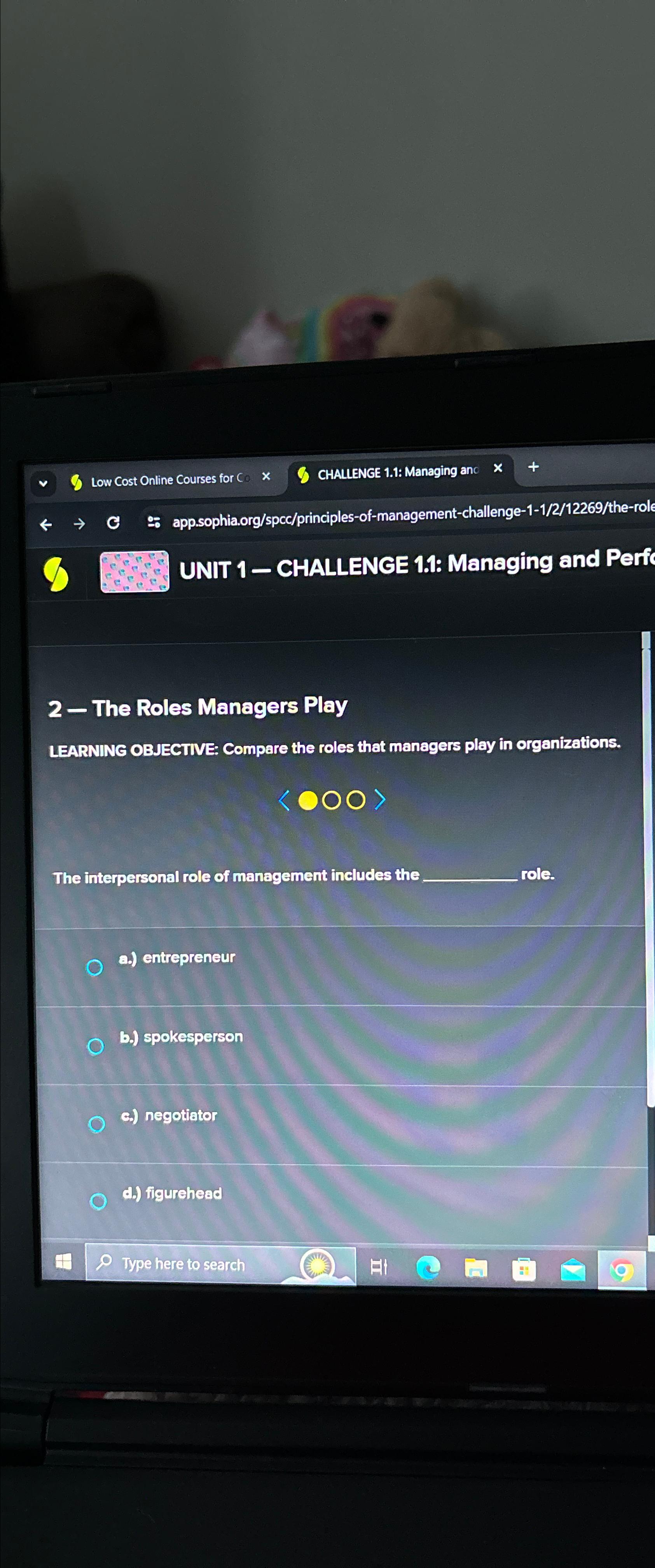 Solved 2 - ﻿The Roles Managers Play LEARNING OBJECTIVE: | Chegg.com