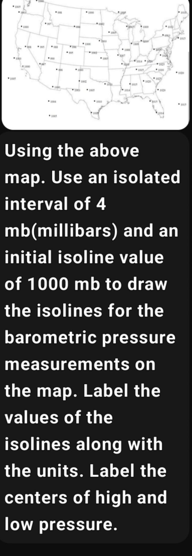 Solved Using the abovemap. Use an isolatedinterval of | Chegg.com