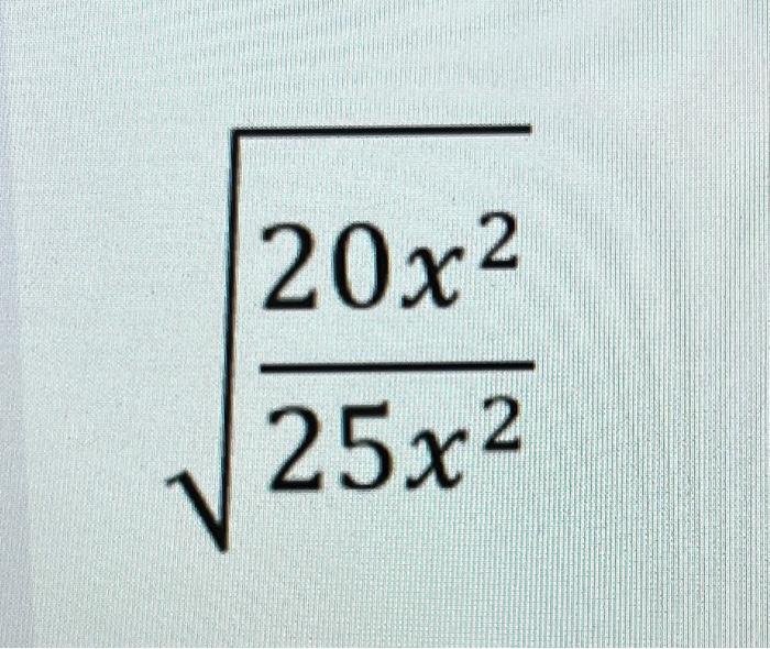 Solved 20x2 25x2 | Chegg.com