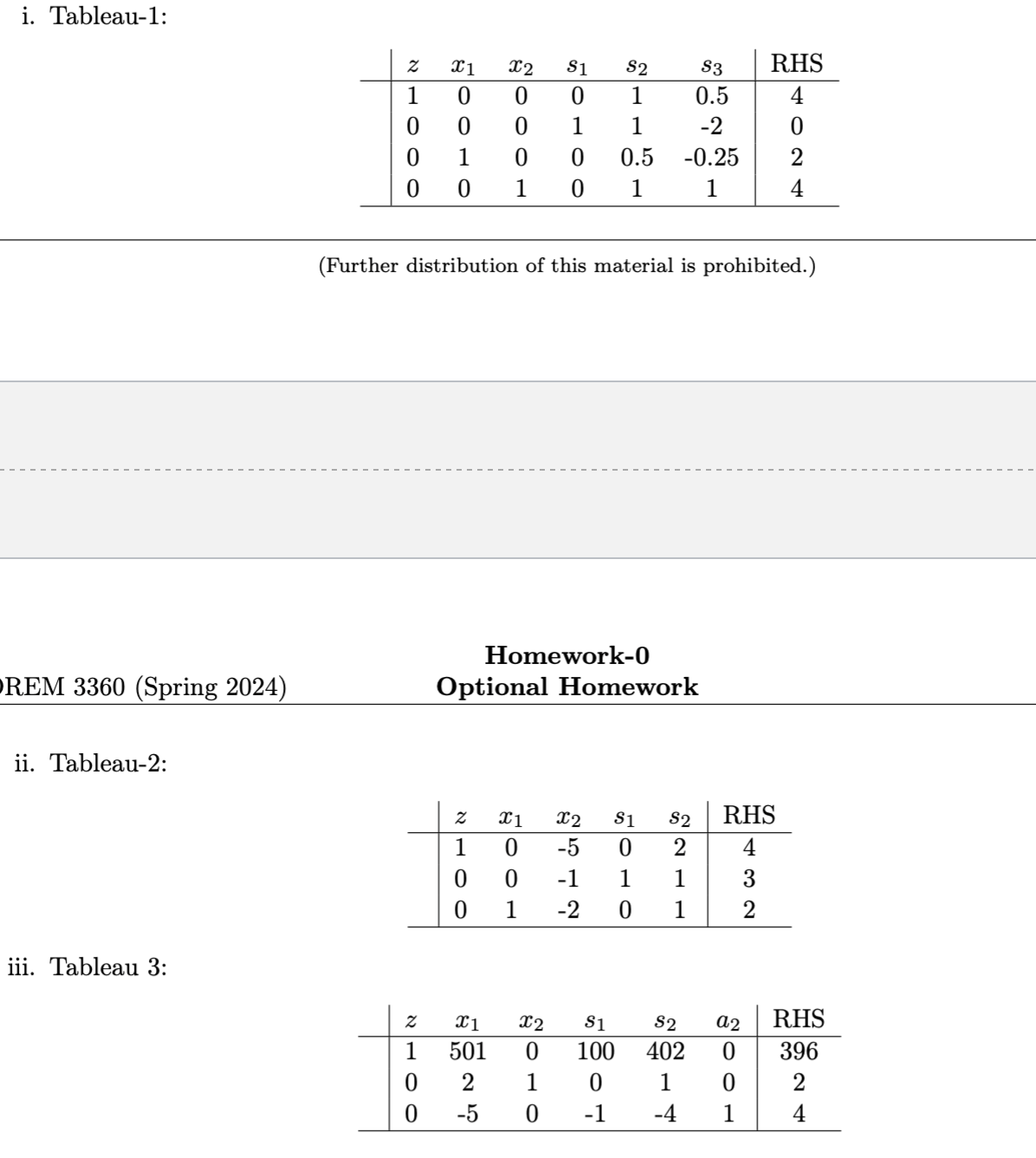 Solved In the following tables, xwill denote the original | Chegg.com