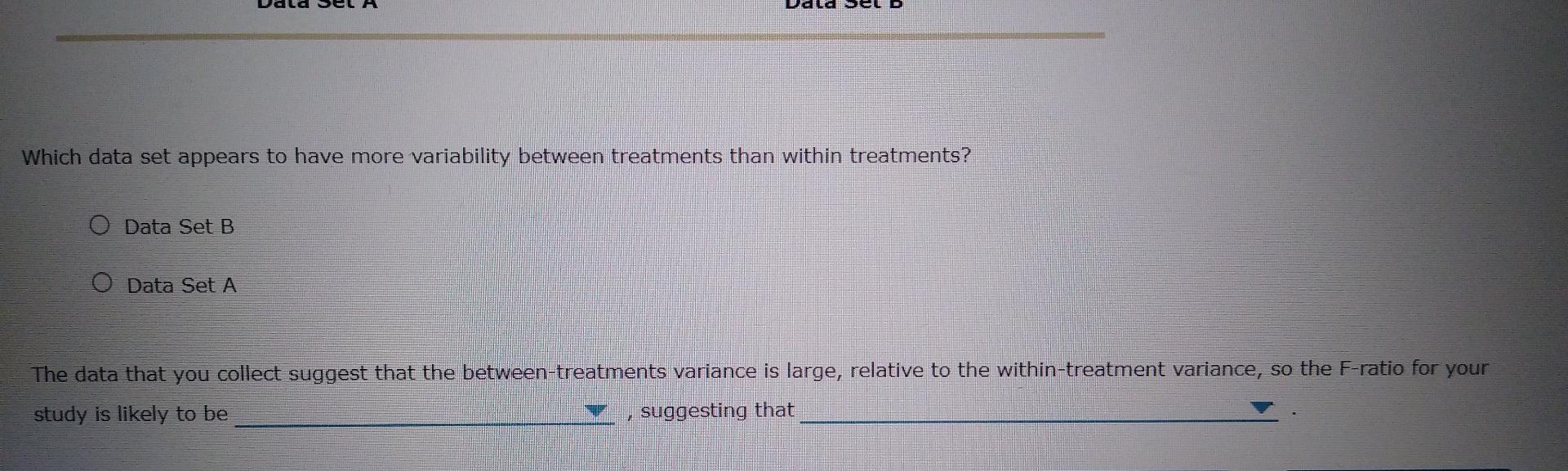 Solved 3. Observing differences between between-treatments | Chegg.com