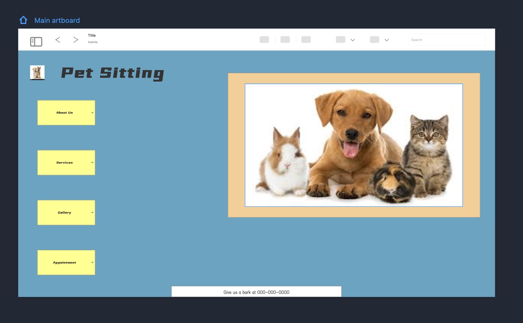 Solved Create a responsive index/homepage prototype using | Chegg.com