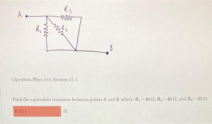 Solved OpenStax Phys 101: Section 21.1 Find the equivalent | Chegg.com