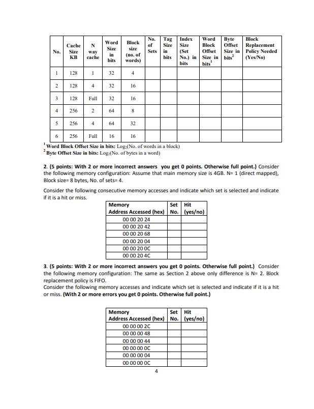 Solved Fill all the tables, show your work and calculations | Chegg.com