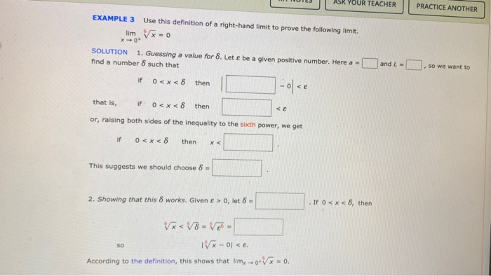 Solved ASK YOUR TEACHER PRACTICE ANOTHER EXAMPLE 3 Use this | Chegg.com
