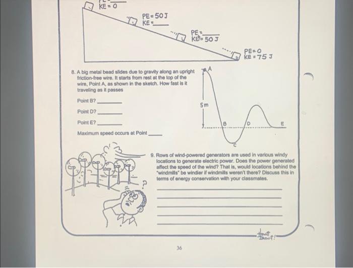 Solved Chapter 7 Energy Work and Energy-continued 6. Which | Chegg.com